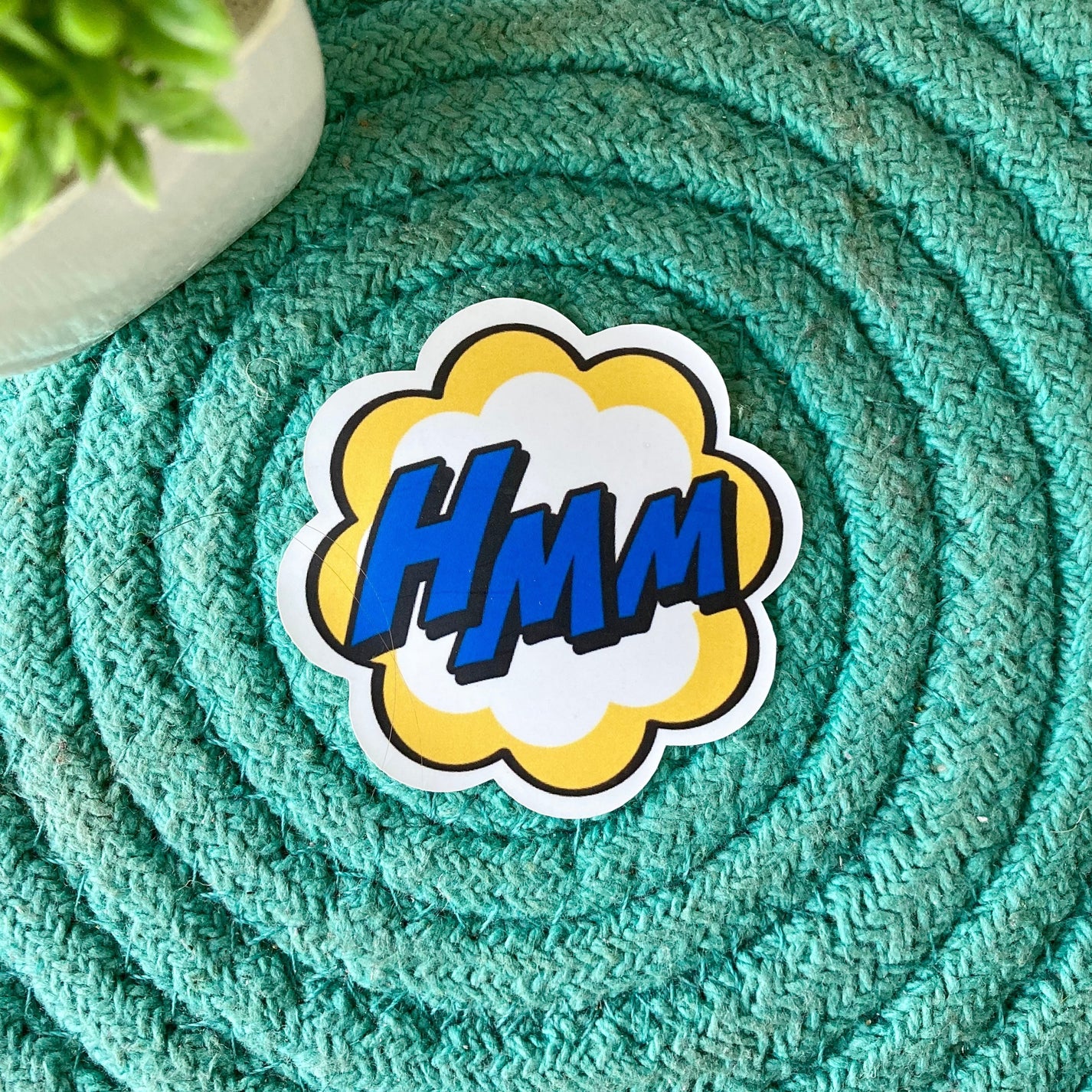 Sticker - Hmm – Stay Noted Creations Private Limited