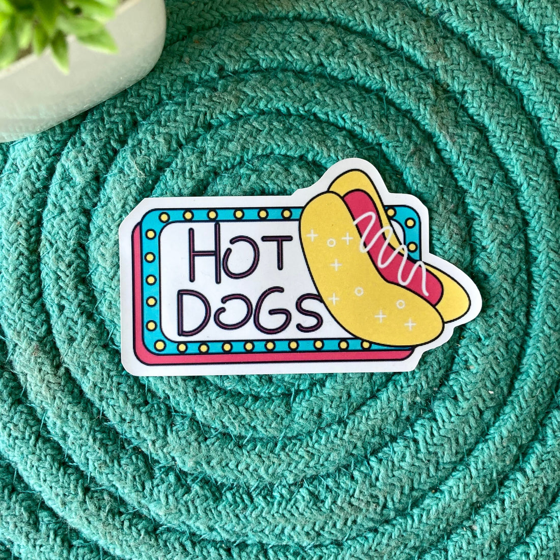 Sticker - Hot Dogs – Stay Noted Creations Private Limited